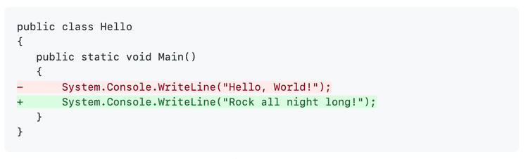 Improving Prism Diff Syntax Highlighting In Gatsby Matteo Mazzarolo